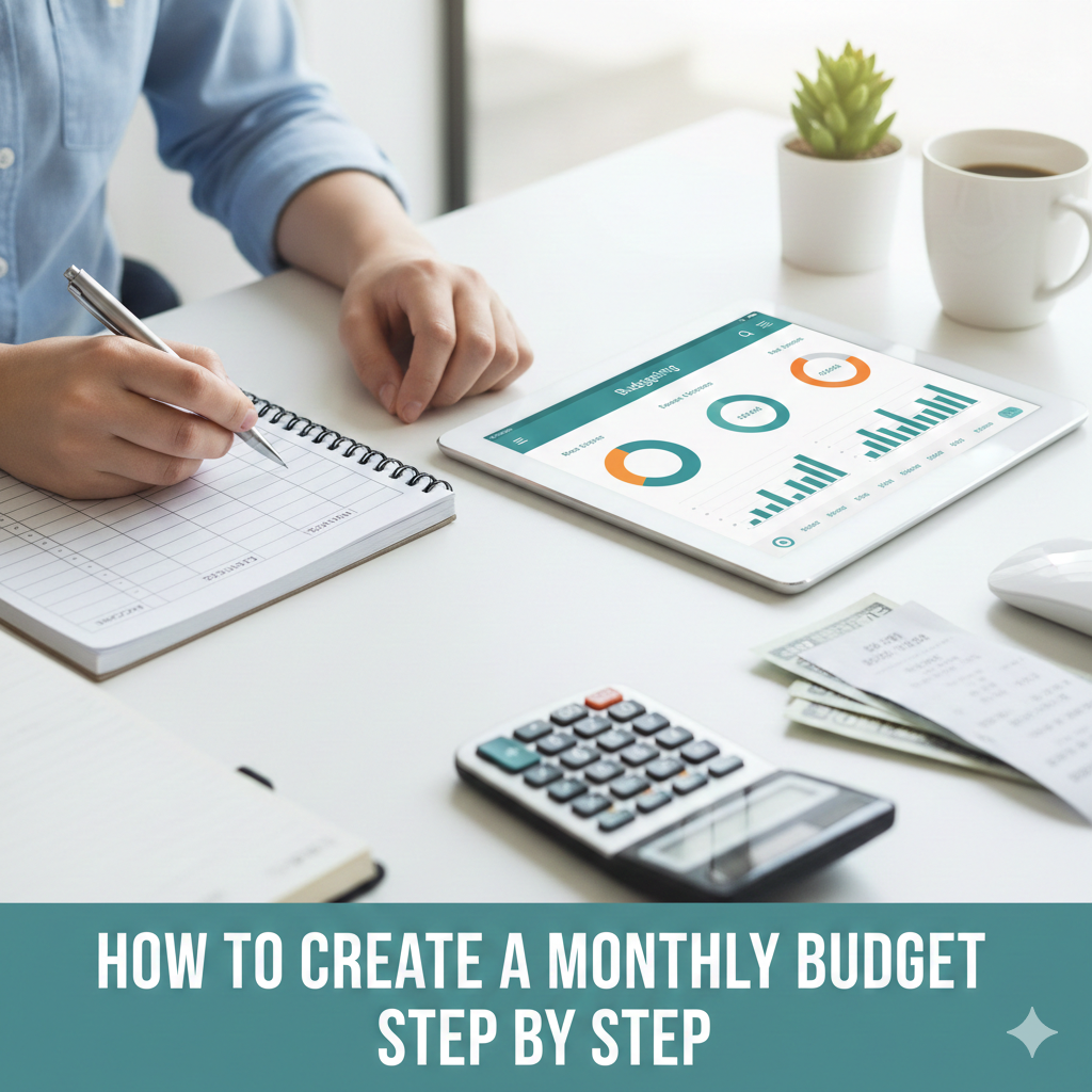 How to Create a Monthly Budget Step by Step (Flexible & Realistic)