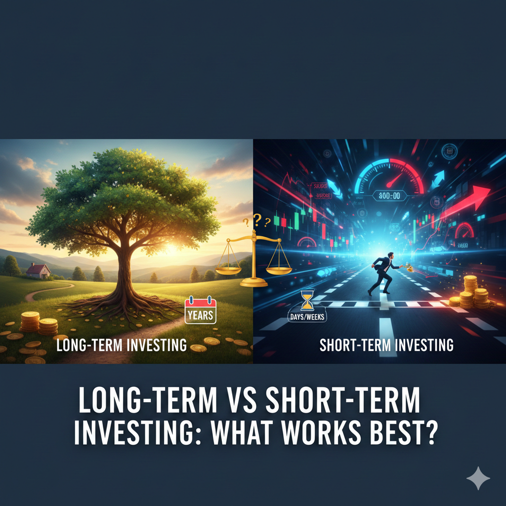 Long-Term vs Short-Term Investing: What Beginners Should Know
